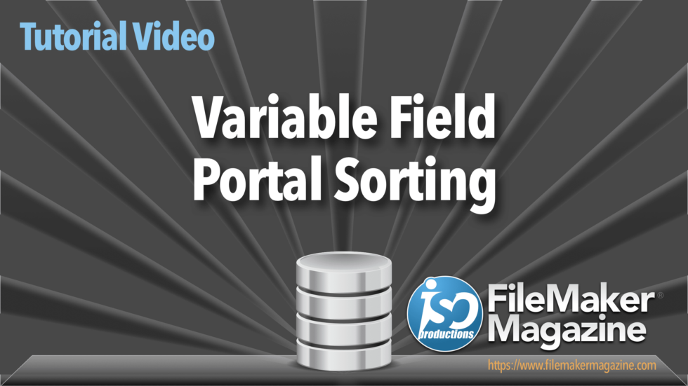 Variable Field Portal Sorting - FM4U